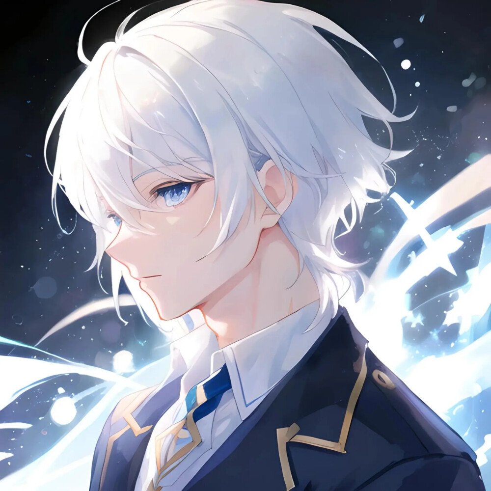 AI动漫男头 cr. xhs@神仙的AI绘画 - 高清图片，堆糖，美图壁纸兴趣社区