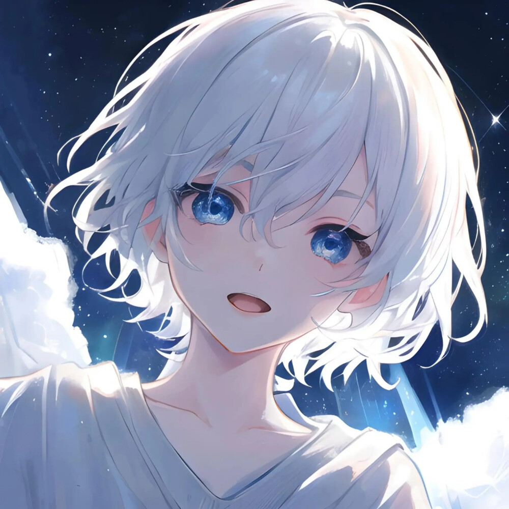 AI动漫男头 cr. xhs@神仙的AI绘画 - 高清图片，堆糖，美图壁纸兴趣社区