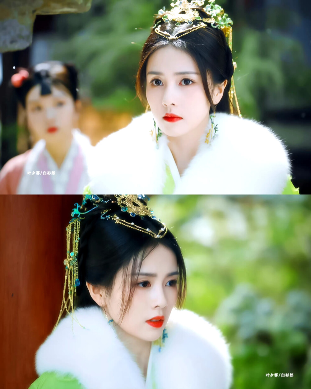 长月烬明 白鹿黎苏苏 图源微博见水印 高清图片，堆糖，美图壁纸兴趣社区 