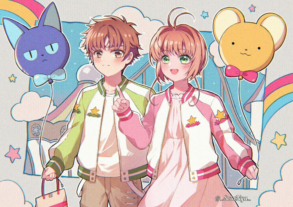 Tiw:_SolaNya_ 魔卡少女樱 - 堆糖，美图壁纸兴趣社区