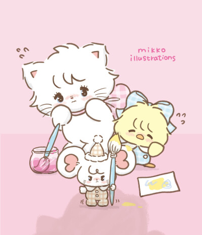 mikko illustrate - 堆糖，美图壁纸兴趣社区