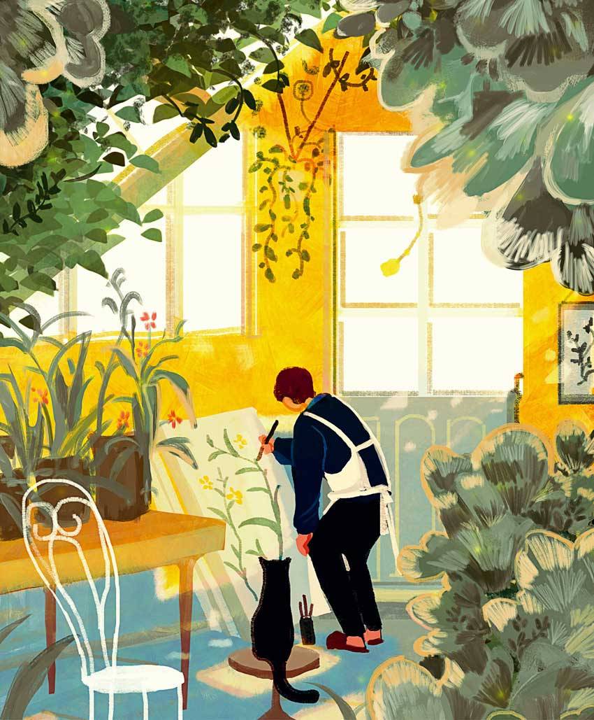 壁纸 插画家 Jedit - 高清图片，堆糖，美图壁纸兴趣社区