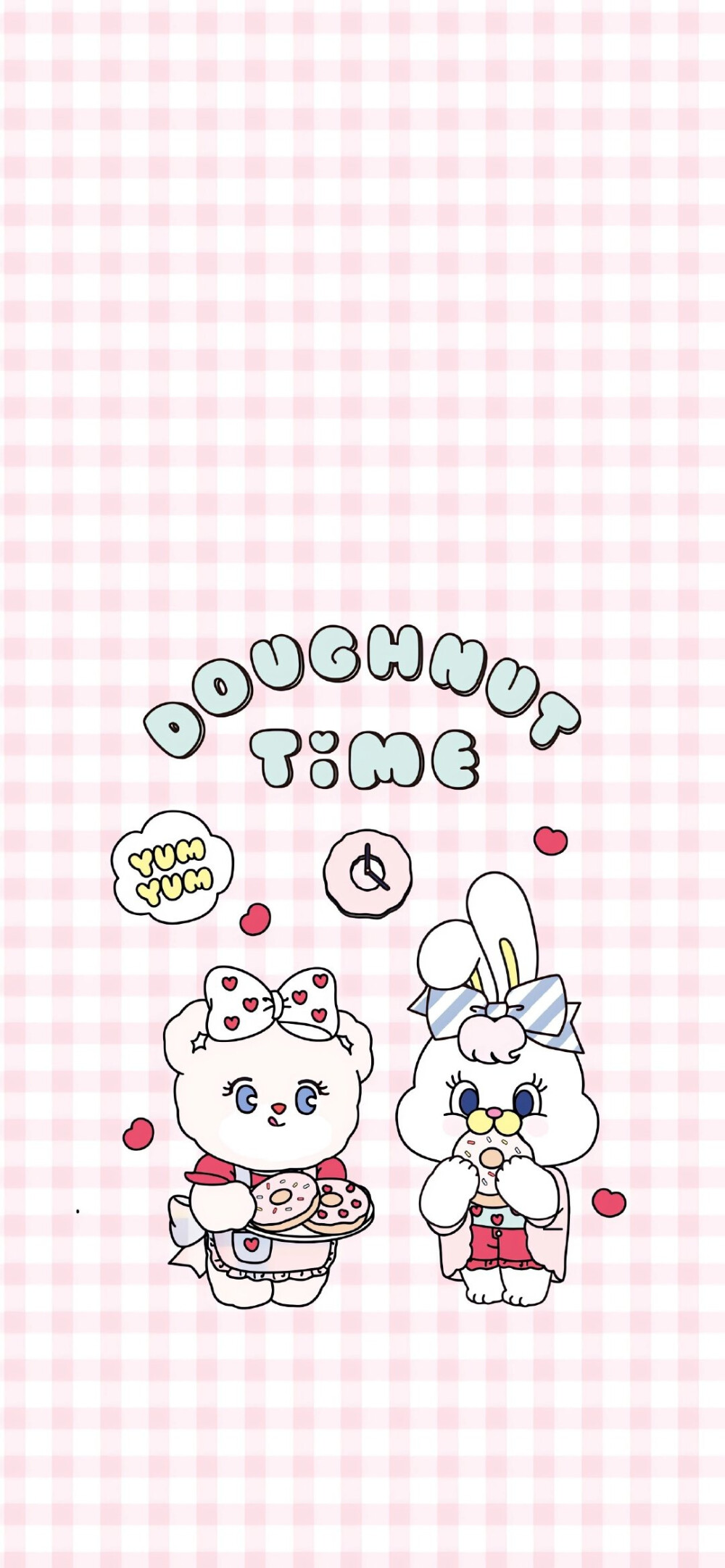 莉可兔手机壁纸 ins:momorei_art - 堆糖，美图壁纸兴趣社区