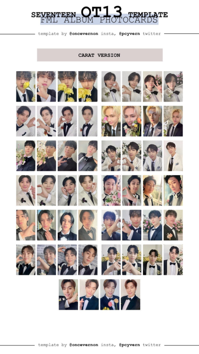 seventeen专辑封面 - 堆糖，美图壁纸兴趣社区