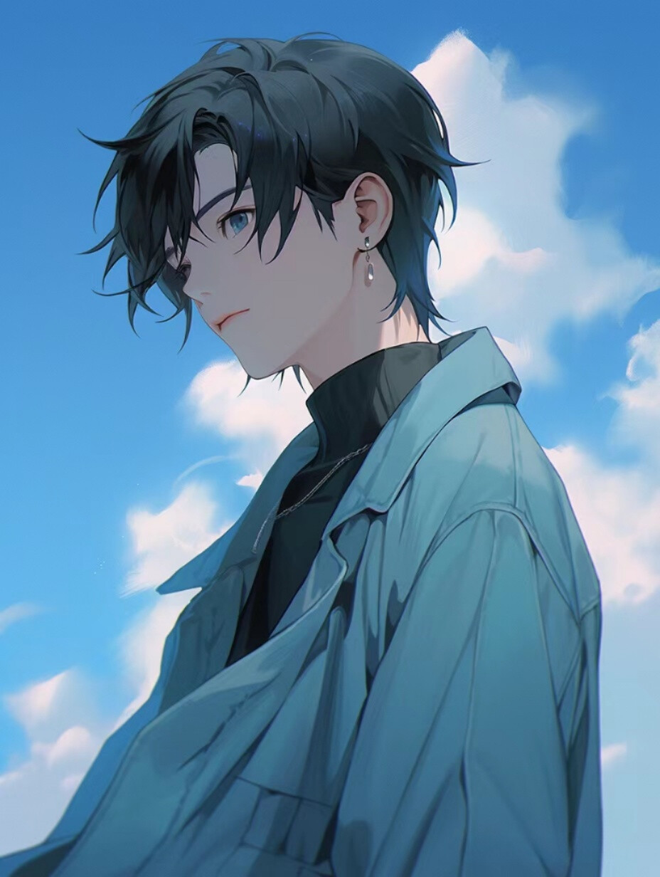 男生头像｜美少年壁纸｜侧颜杀♥ 图源:林小… - 高清图片，堆糖，美图壁纸兴趣社区