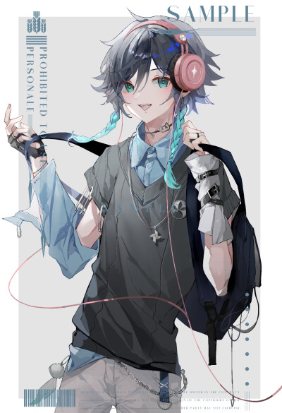 原神 风男 侵删 - 高清图片，堆糖，美图壁纸兴趣社区