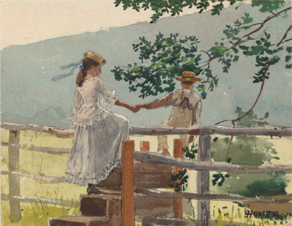 美国艺术家，温斯洛·霍默（Winslow Homer，… - 高清图片，堆糖，美图壁纸兴趣社区
