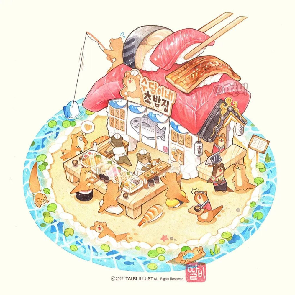 talbi_illust - 高清图片，堆糖，美图壁纸兴趣社区