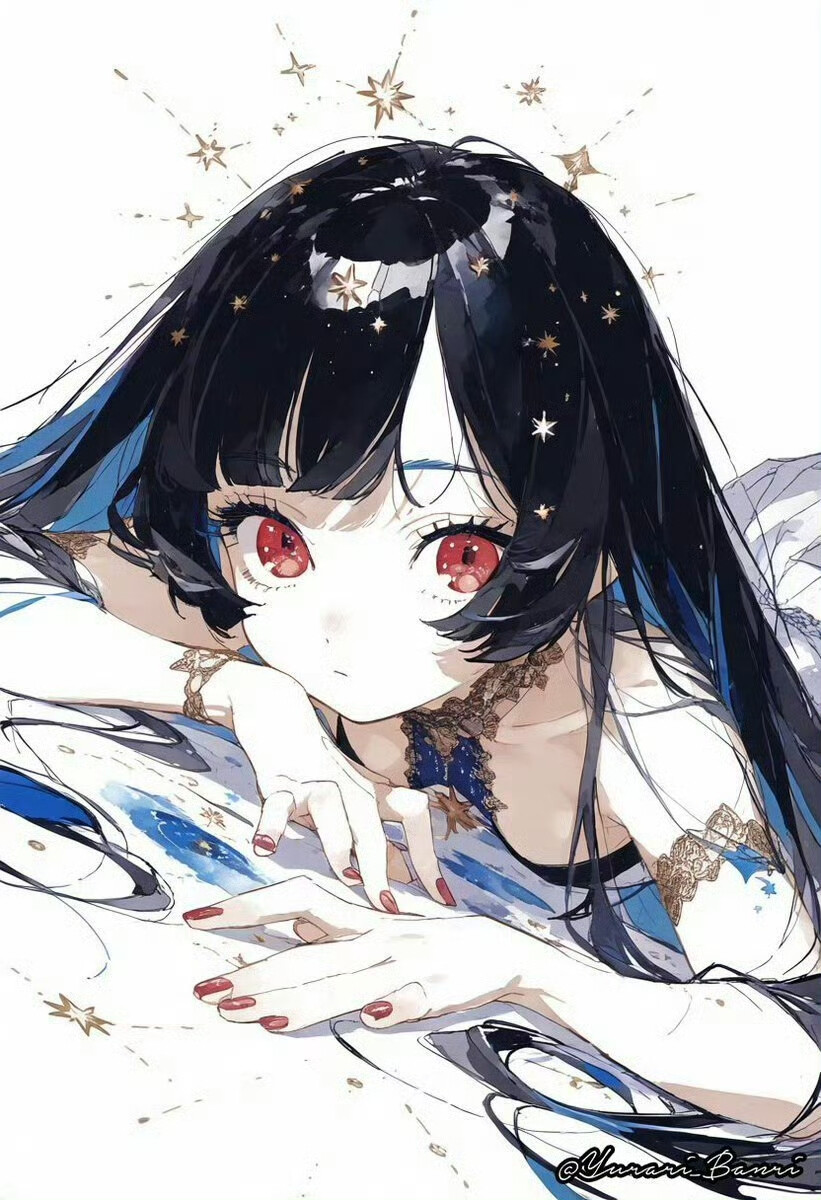 插画精选丨画师:yurari_banri - 高清图片，堆糖，美图壁纸兴趣社区