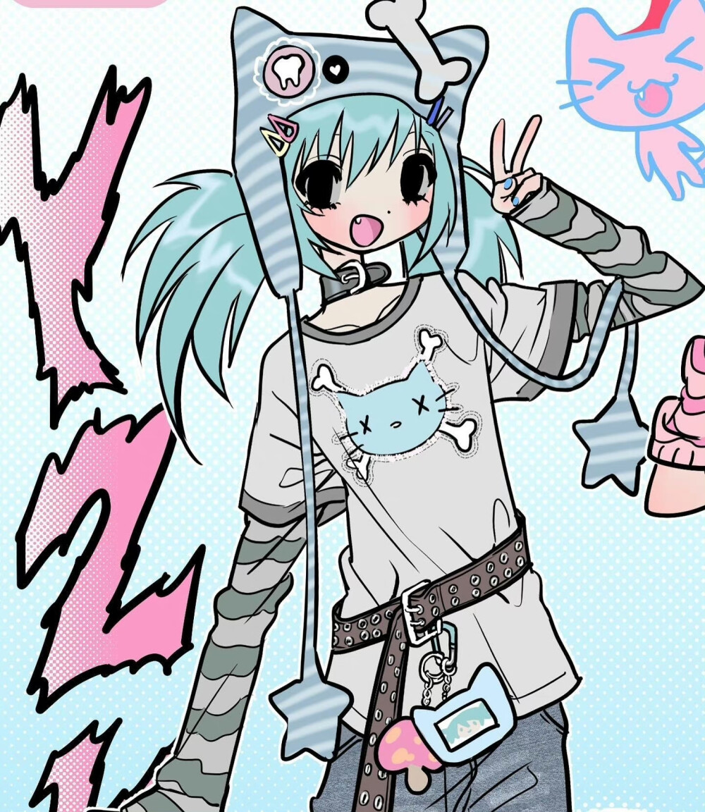 画师：DOMI ins：domi__i #插画… - 高清图片，堆糖，美图壁纸兴趣社区