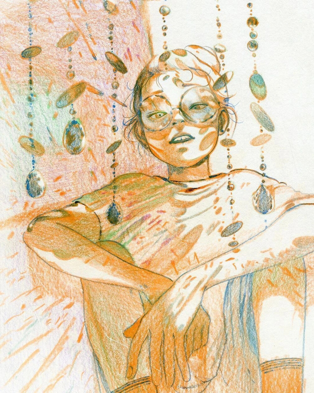 来自插画师 Park Yeon 一组插画艺术 - 高清图片，堆糖，美图壁纸兴趣社区