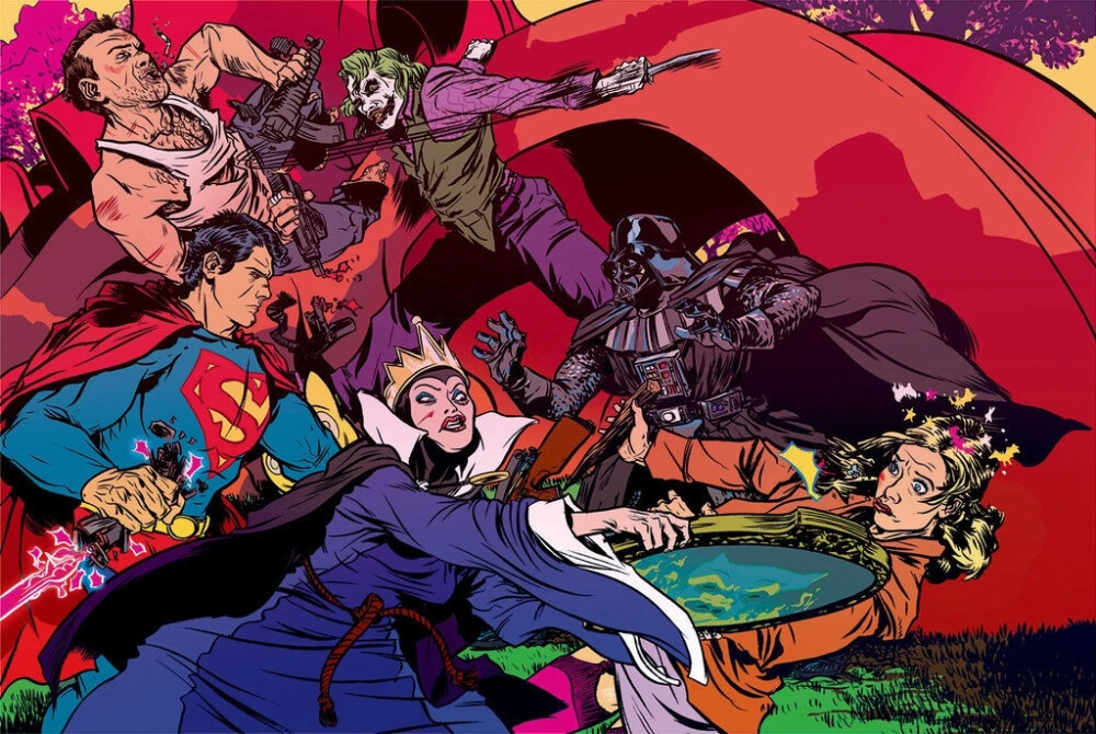 美国插画设计工作室 Nick Sullo aka xsullo… - 高清图片，堆糖，美图壁纸兴趣社区