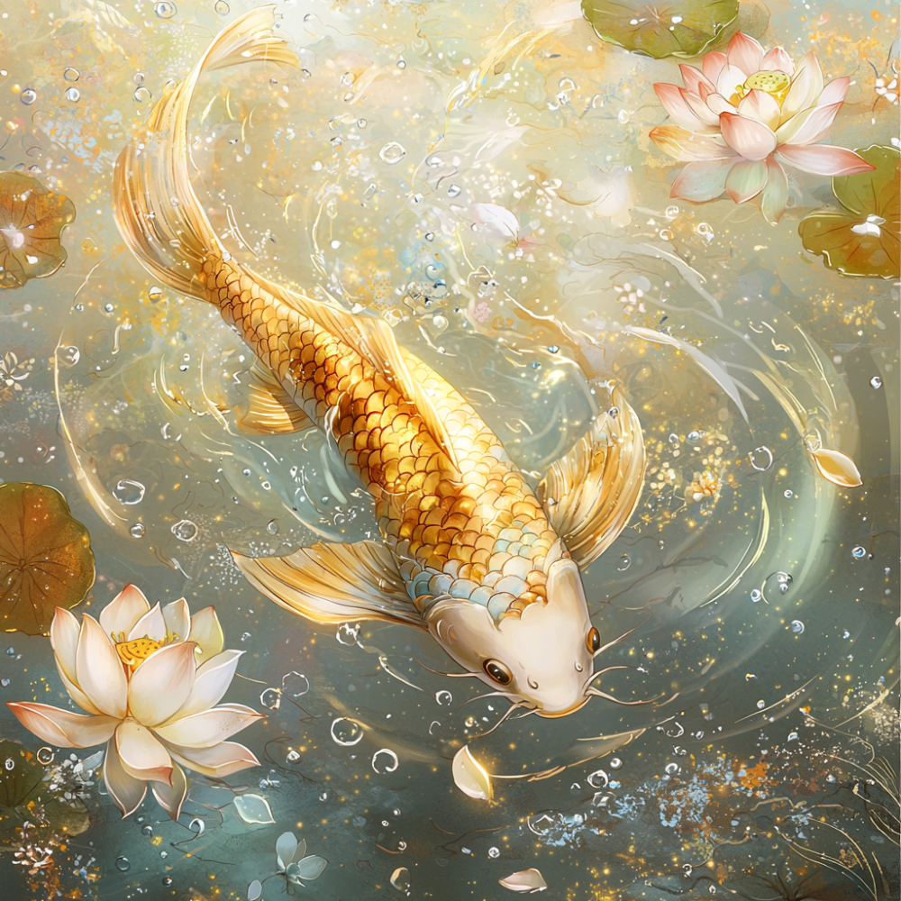 锦鲤 - 高清图片，堆糖，美图壁纸兴趣社区
