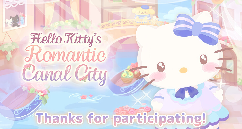 Hello Kitty's Romantic Canal Cit - 高清图片，堆糖，美图壁纸兴趣社区