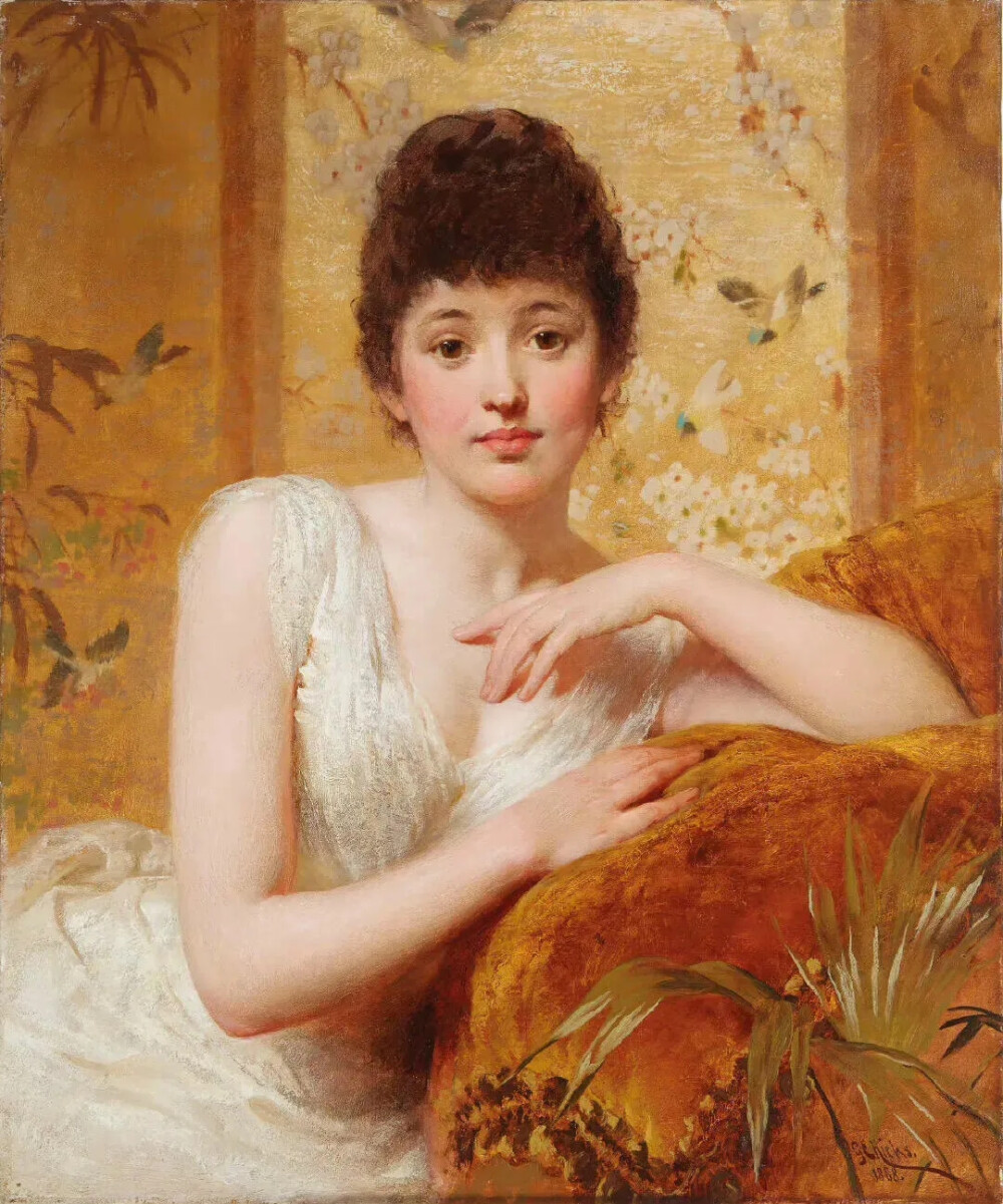 来自英国维多利亚时期的画家George Elgar H… - 高清图片，堆糖，美图壁纸兴趣社区