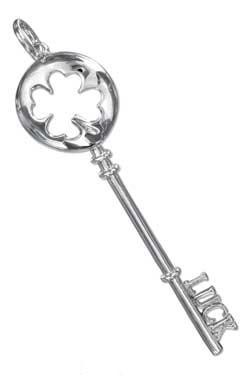 Cutout Four Leaf Clover Luck Key Sterlin… - 高清图片，堆糖，美图壁纸兴趣社区