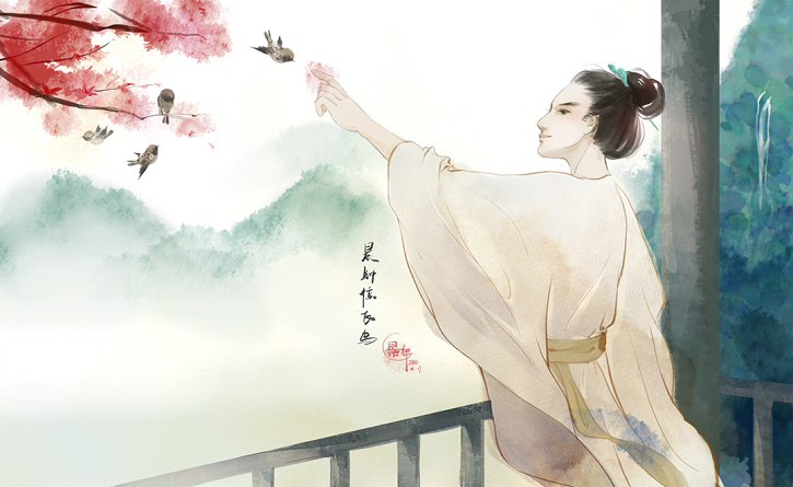 客游倦水宿，风潮难具论。洲岛骤四合，圻… - 高清图片，堆糖，美图壁纸兴趣社区