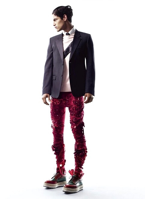 rad style crimson sequin embellished s… - 高清图片，堆糖，美图壁纸兴趣社区