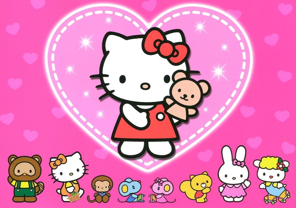 Kitty ， hello kitty ， 凯蒂猫~~ - 堆糖，美图壁纸兴趣社区