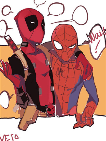 Spideypool～ - 堆糖，美图壁纸兴趣社区