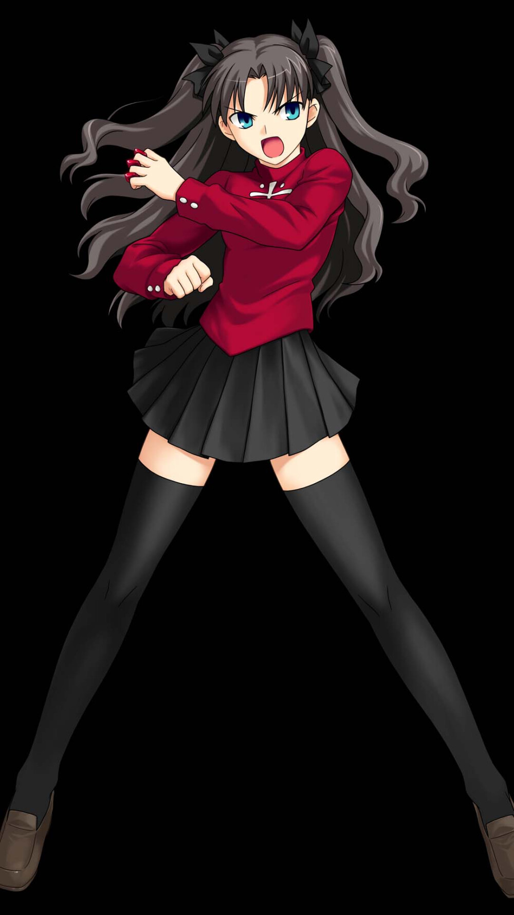 fate/zero 远坂凛 - 高清图片，堆糖，美图壁纸兴趣社区