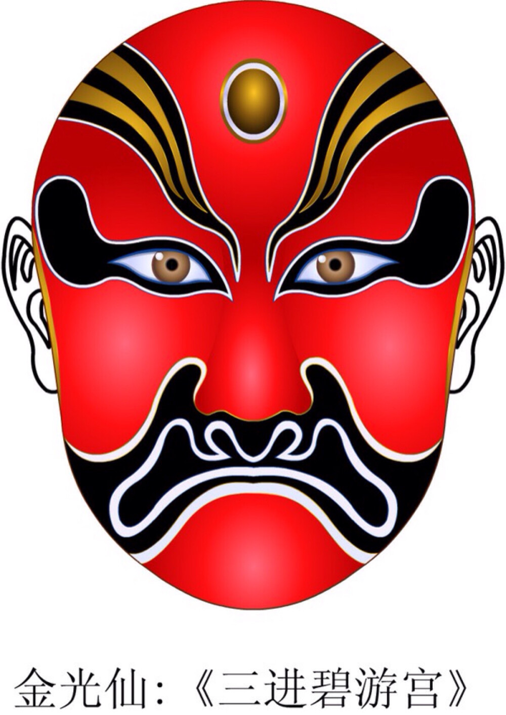 京剧脸谱 - 高清图片，堆糖，美图壁纸兴趣社区