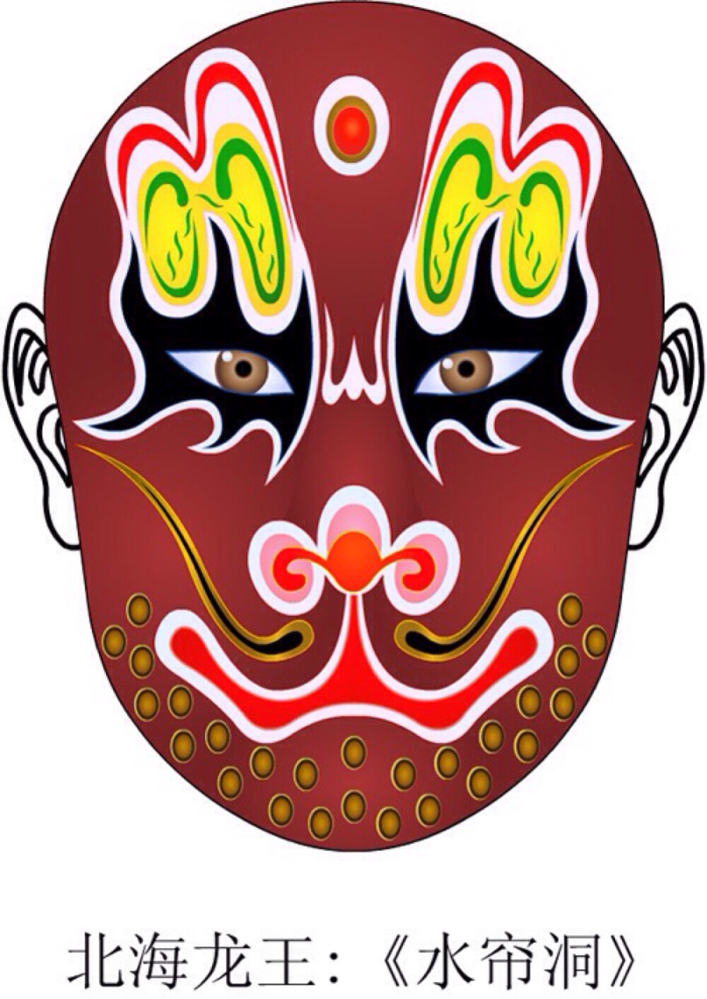 京剧脸谱 - 高清图片，堆糖，美图壁纸兴趣社区