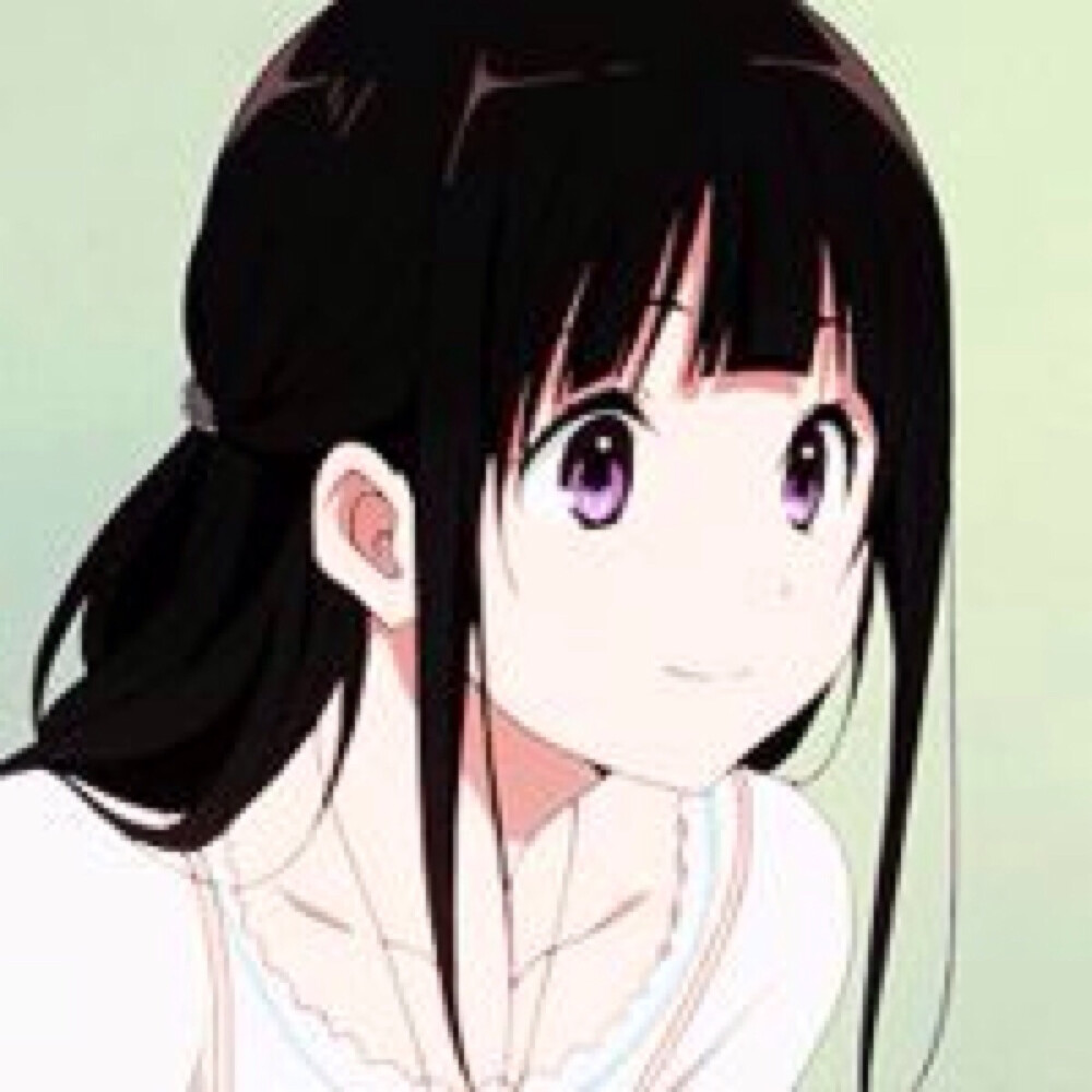 动漫头像 冰果 千反田爱瑠 - 高清图片，堆糖，美图壁纸兴趣社区