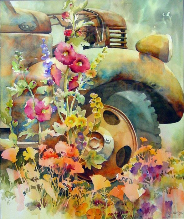 Brenda Swenson 水彩作品更多 https://w… - 高清图片，堆糖，美图壁纸兴趣社区