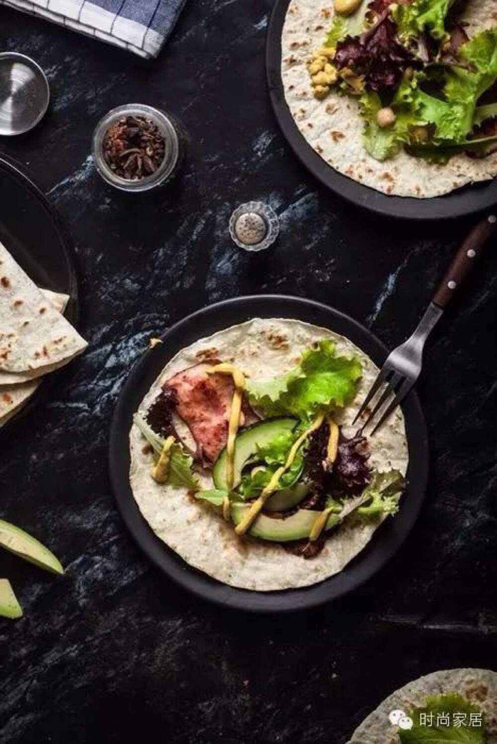 薄薄的比萨饼，搭配好味道又好色相的蔬菜，… - 高清图片，堆糖，美图壁纸兴趣社区