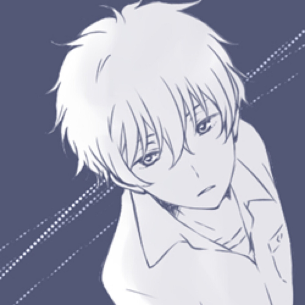 「黑白 线条系、」 男 女 头像 壁纸 动漫 … - 堆糖，美图壁纸兴趣社区