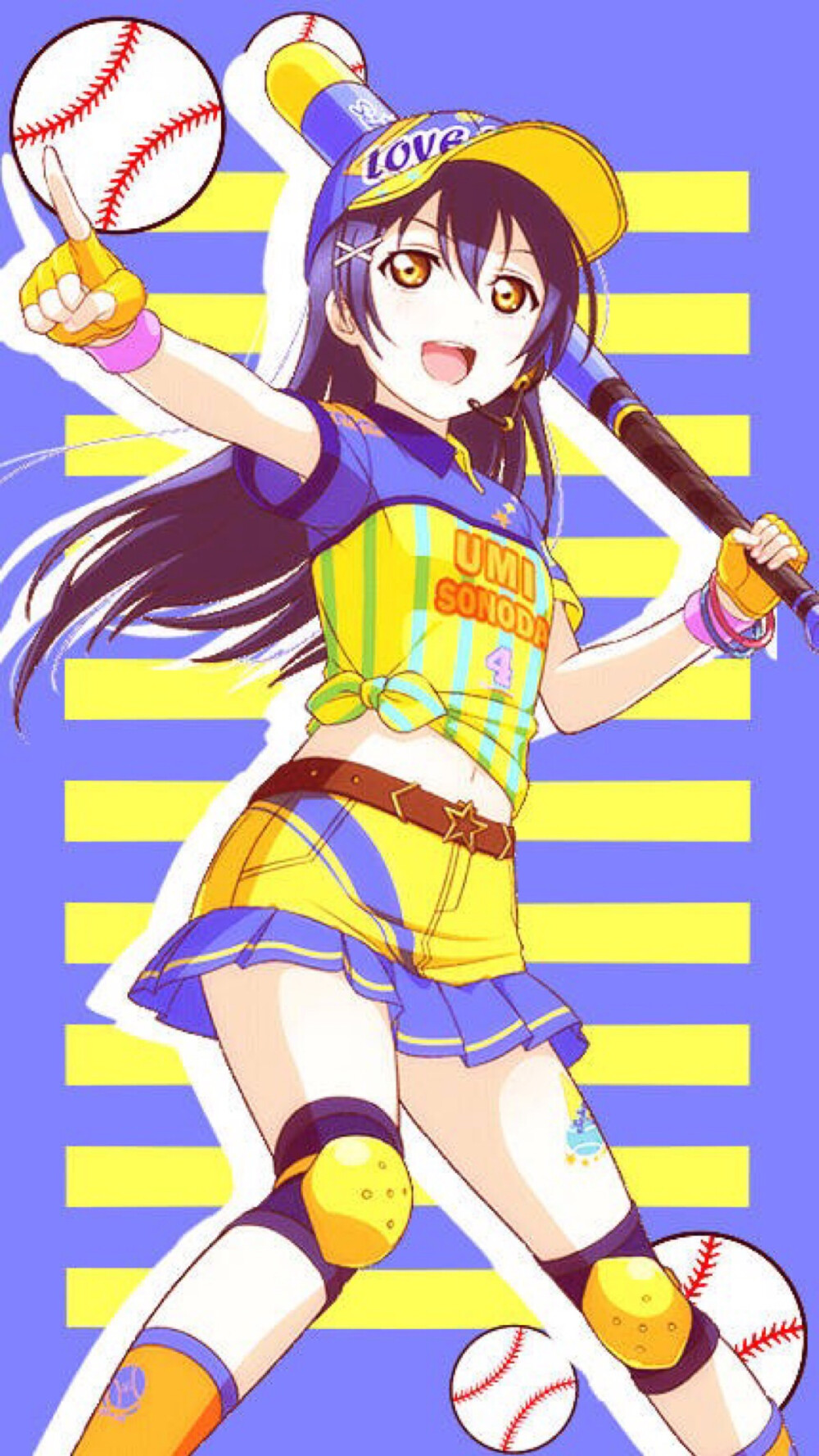 Lovelive！ Final Live 棒球篇 壁纸 园田海… - 高清图片，堆糖，美图壁纸兴趣社区