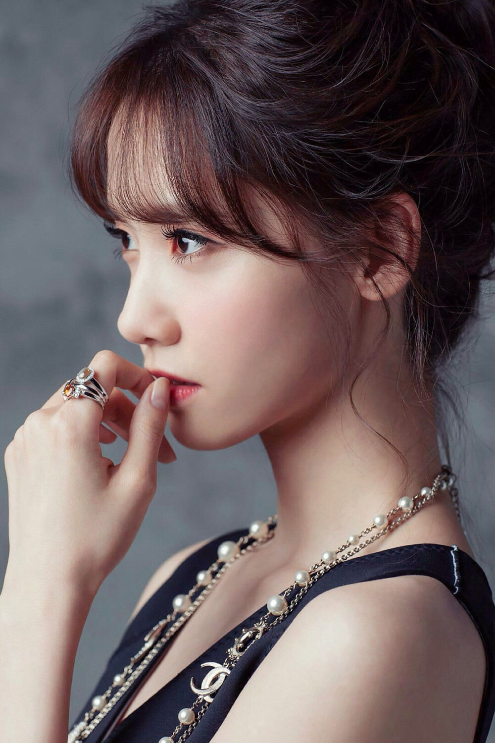 侧脸林允儿女神大势明星 高清图片，堆糖，美图壁纸兴趣社区