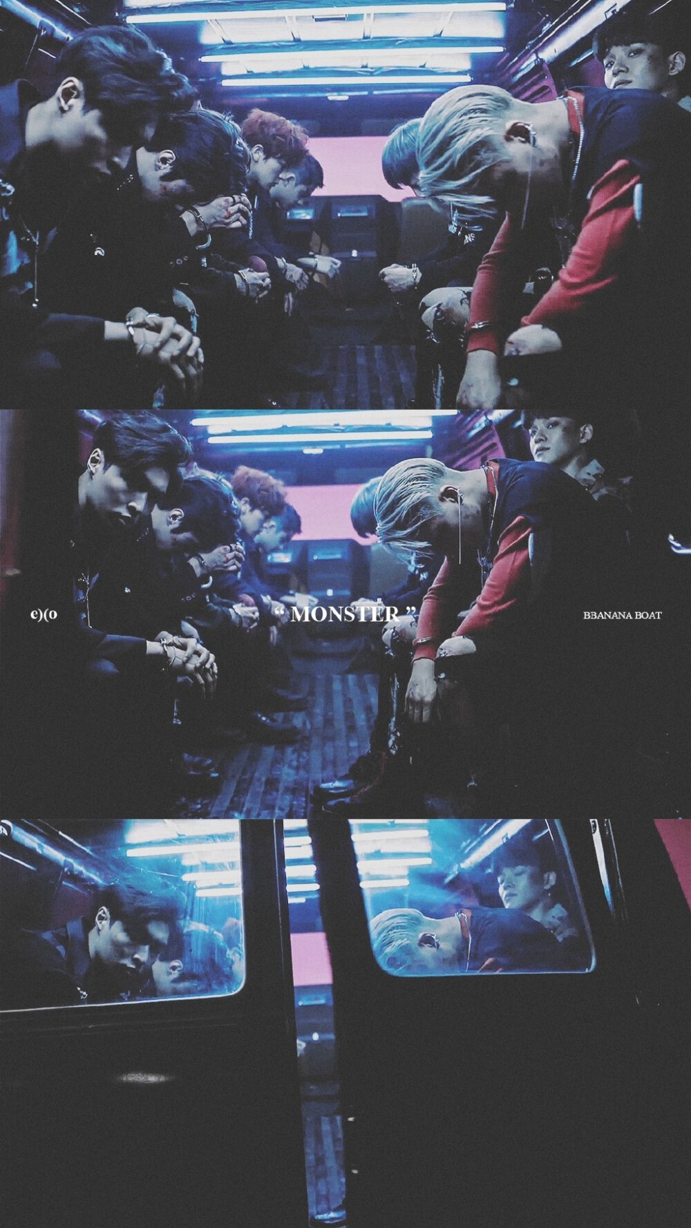 EXO Monster 壁纸 cr：bbananab_xo - 高清图片，堆糖，美图壁纸兴趣社区