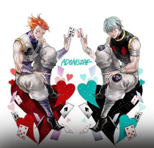 #全职猎人# 啊啊啊啊这个画风也是棒！！！西索帅哭我twi@adoniszaf - 高清图片，堆糖，美图壁纸兴趣社区