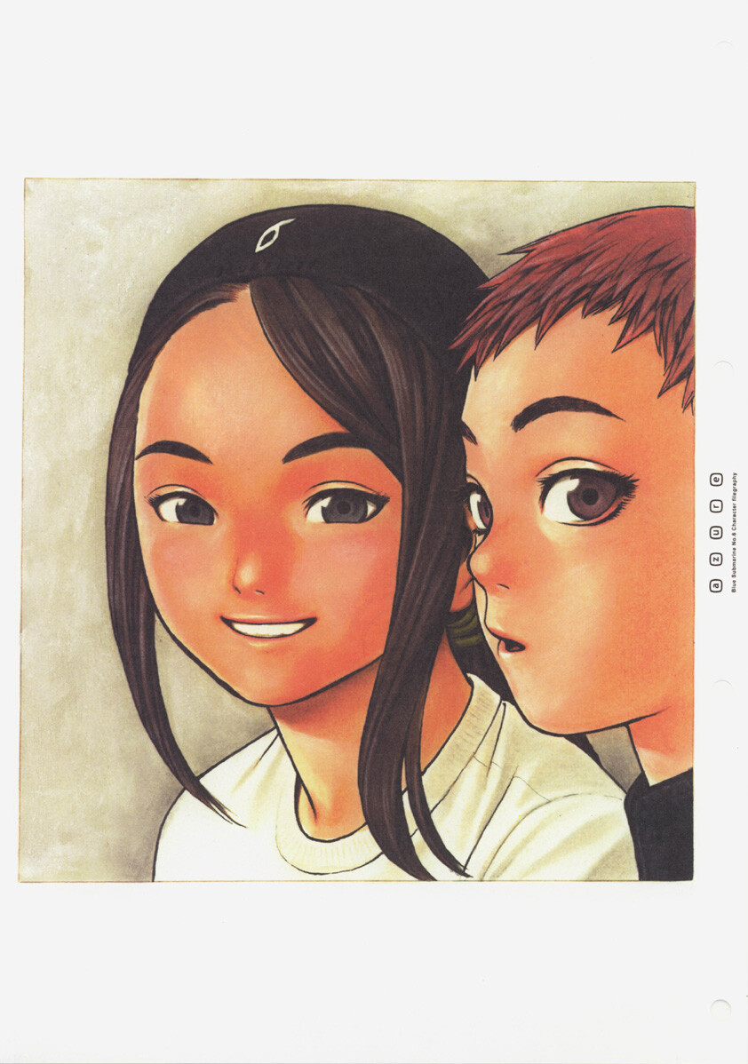 ★原画集系列-村田莲尔 青の6号 Character… - 高清图片，堆糖，美图壁纸兴趣社区