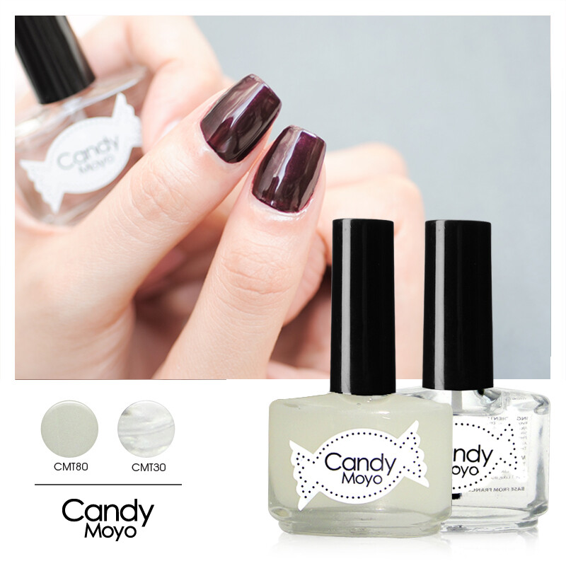 Candy Moyo指甲油持久护甲营养油底油亮油套… - 高清图片，堆糖，美图壁纸兴趣社区