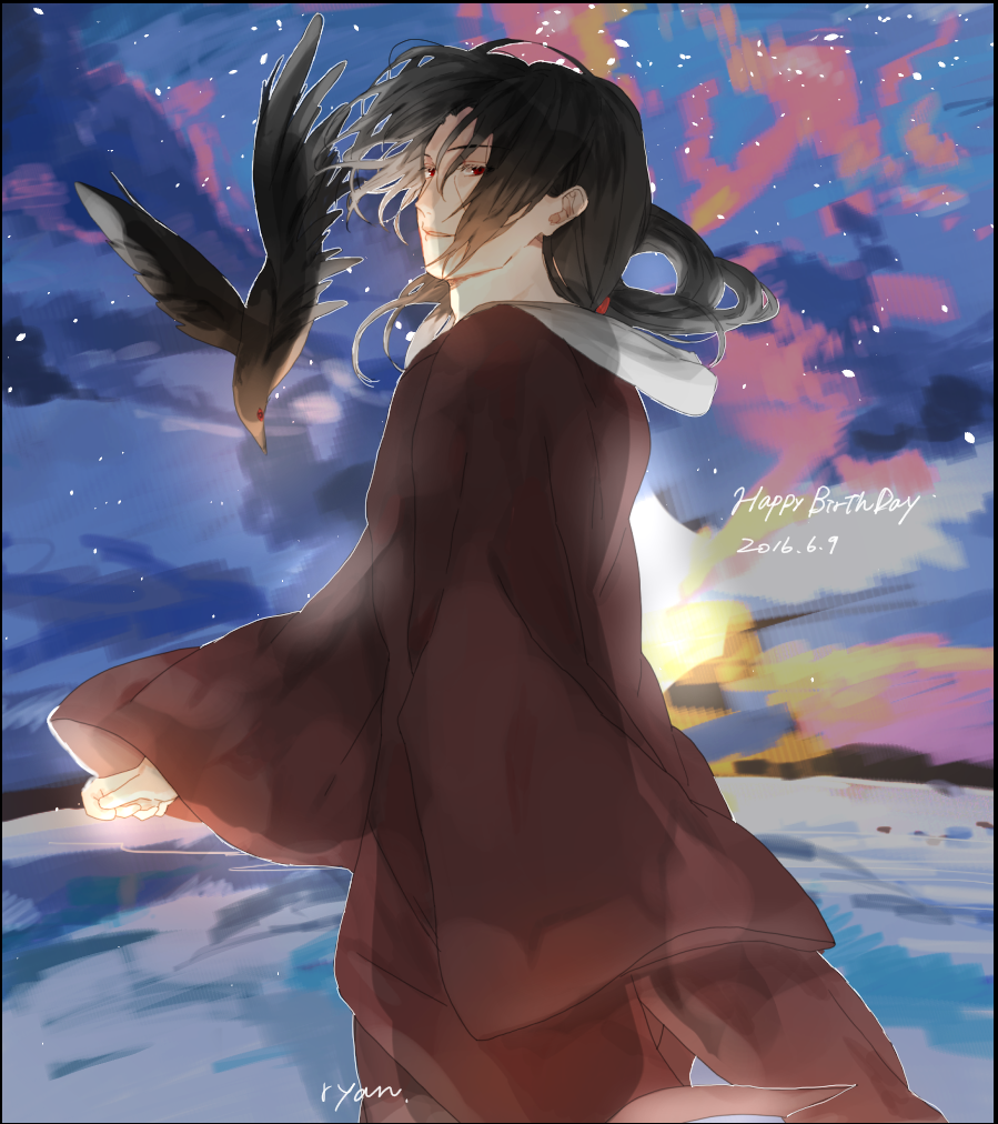 火影忍者宇智波鼬 - 堆糖，美图壁纸兴趣社区