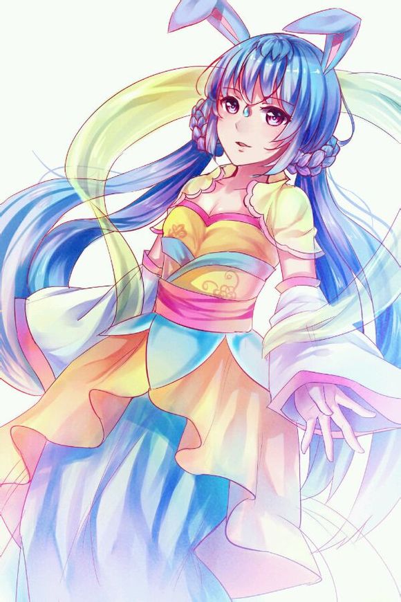 蓝兔 - 高清图片，堆糖，美图壁纸兴趣社区