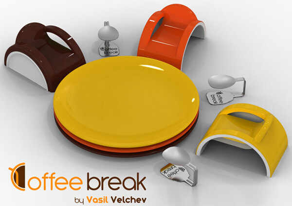 设计师Vasil Valchev设计了一套“Coffe Bre… - 高清图片，堆糖，美图壁纸兴趣社区