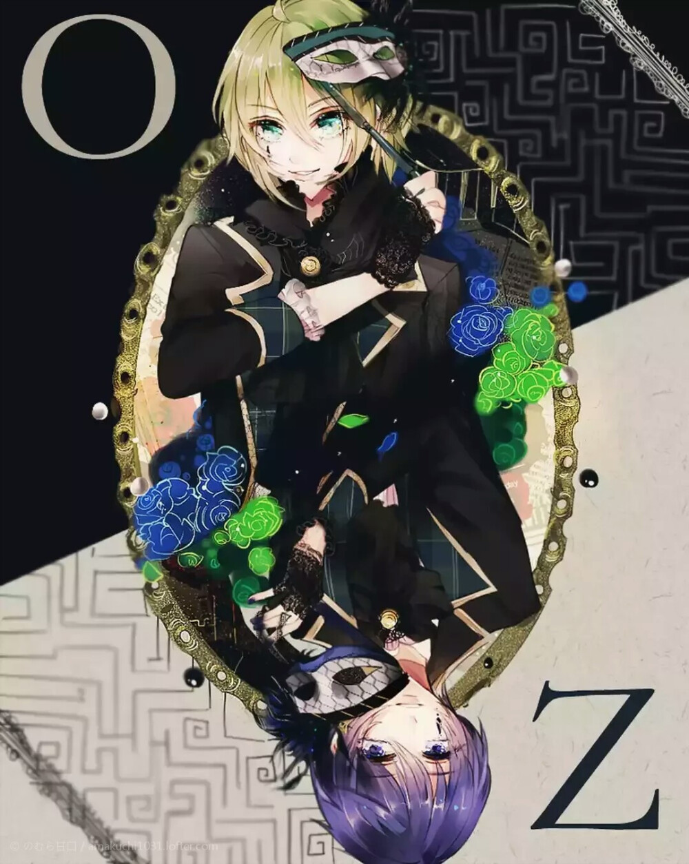 MARGINAL＃4☆★ 蓝羽ルイ(Rui) 野村エ… - 高清图片，堆糖，美图壁纸兴趣社区