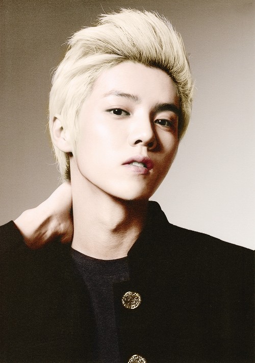 EXO_SM周照片集 黑白版本原图 - 高清图片，堆糖，美图壁纸兴趣社区