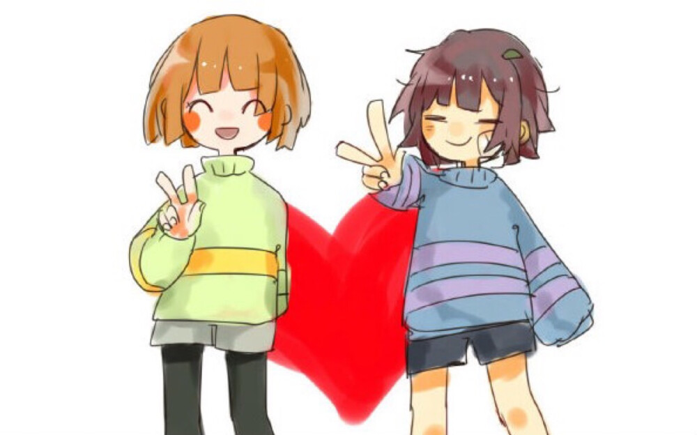 Chara Frisk - 高清图片，堆糖，美图壁纸兴趣社区