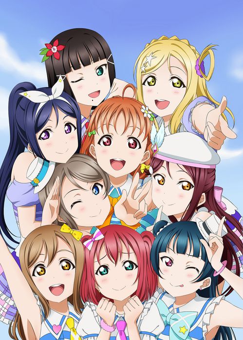 aqours全员 - 堆糖，美图壁纸兴趣社区