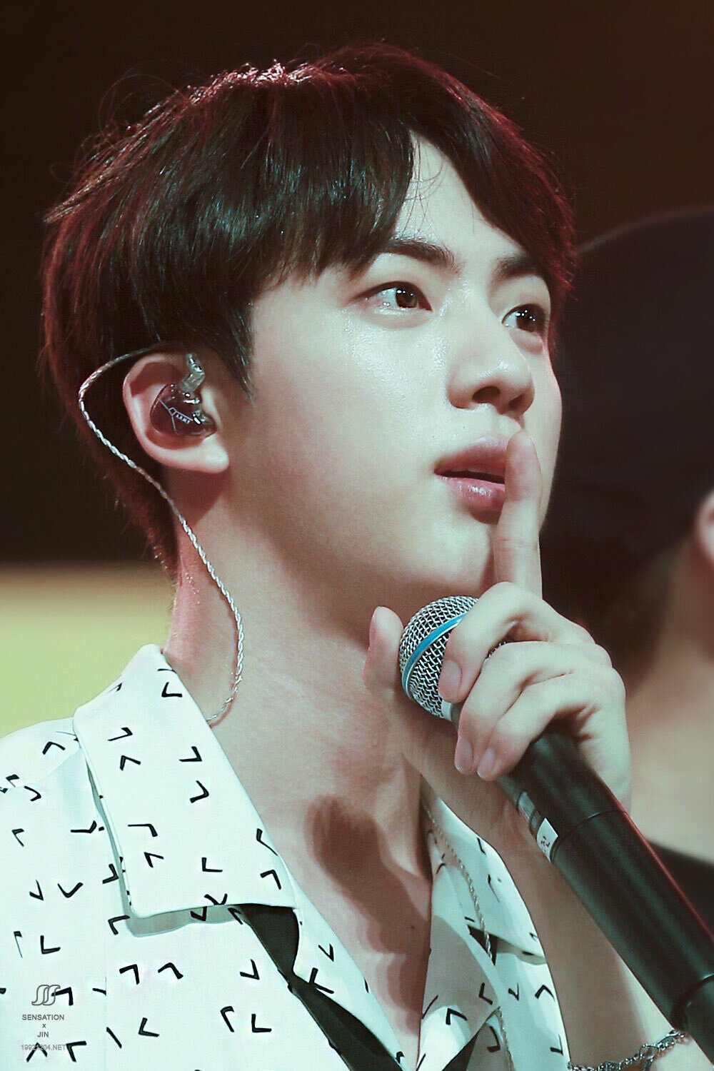 防弹少年团 金硕珍 170804 music bank… - 高清图片，堆糖，美图壁纸兴趣社区