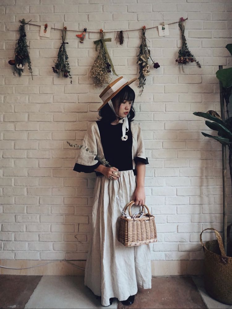 【O DEAR DEER】自制修女感连衣裙mina perh… - 高清图片，堆糖，美图壁纸兴趣社区