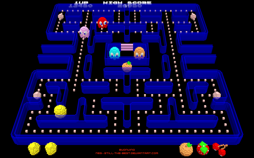 PacMan by NES--still-the-best - 高清图片，堆糖，美图壁纸兴趣社区