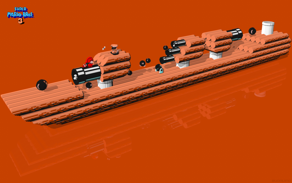 3D Mario 3 by NES--still-the-best - 高清图片，堆糖，美图壁纸兴趣社区