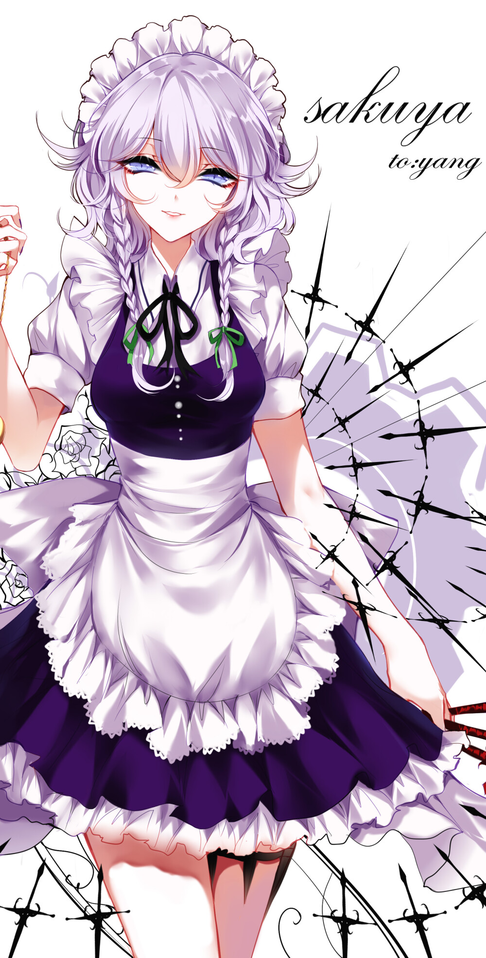 Tags: Fanart, Touhou, Izayoi Sakuya, Pix… - 高清图片，堆糖，美图壁纸兴趣社区