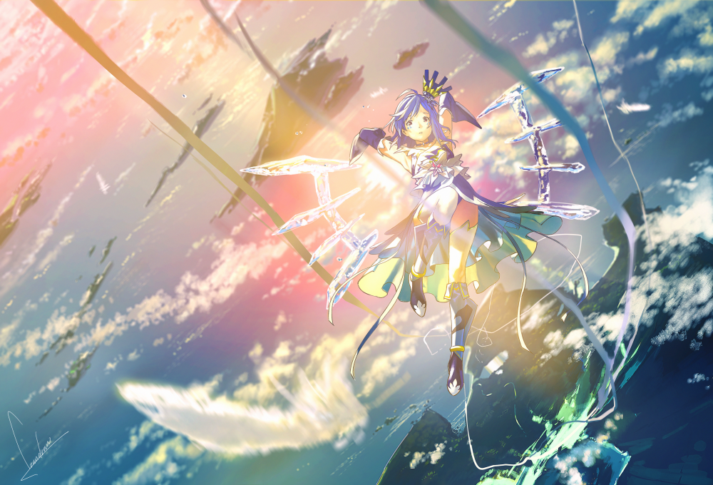 WIXOSS 皮露露可 绘师：loundraw（pixiv … - 堆糖，美图壁纸兴趣社区